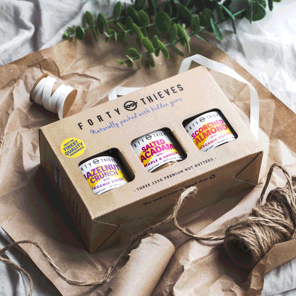 Forty Thieves Gourmet Nut Butter Gift Pack - The Kiwi Importer